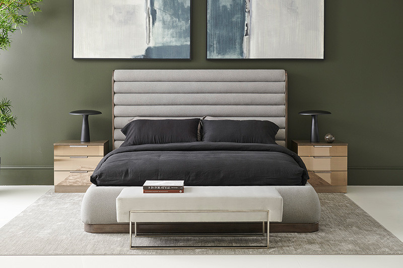 CARACOLE Bett Boxspring-Bett LA MODA QUEEN | Designermöbel Bad Homburg