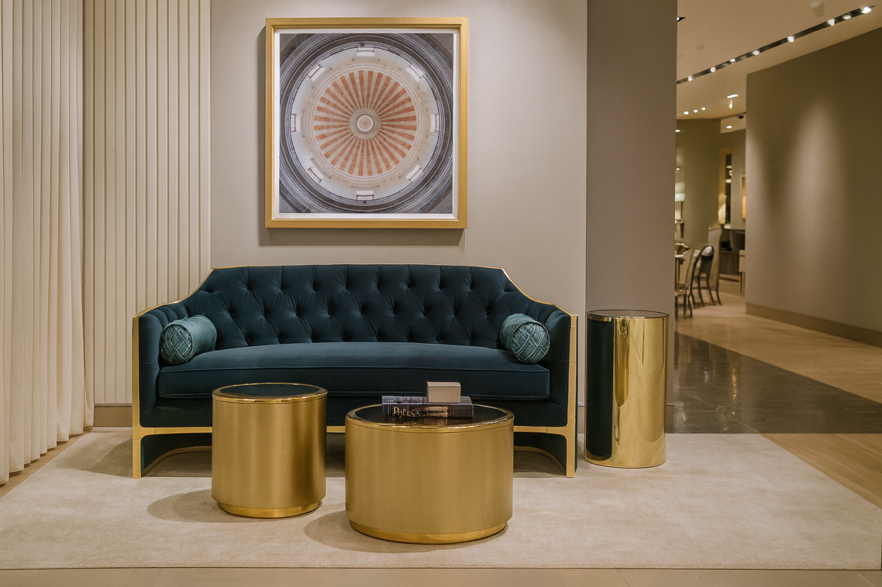 CARACOLE Beistelltisch ALL AROUND | Designermöbel Bad Homburg