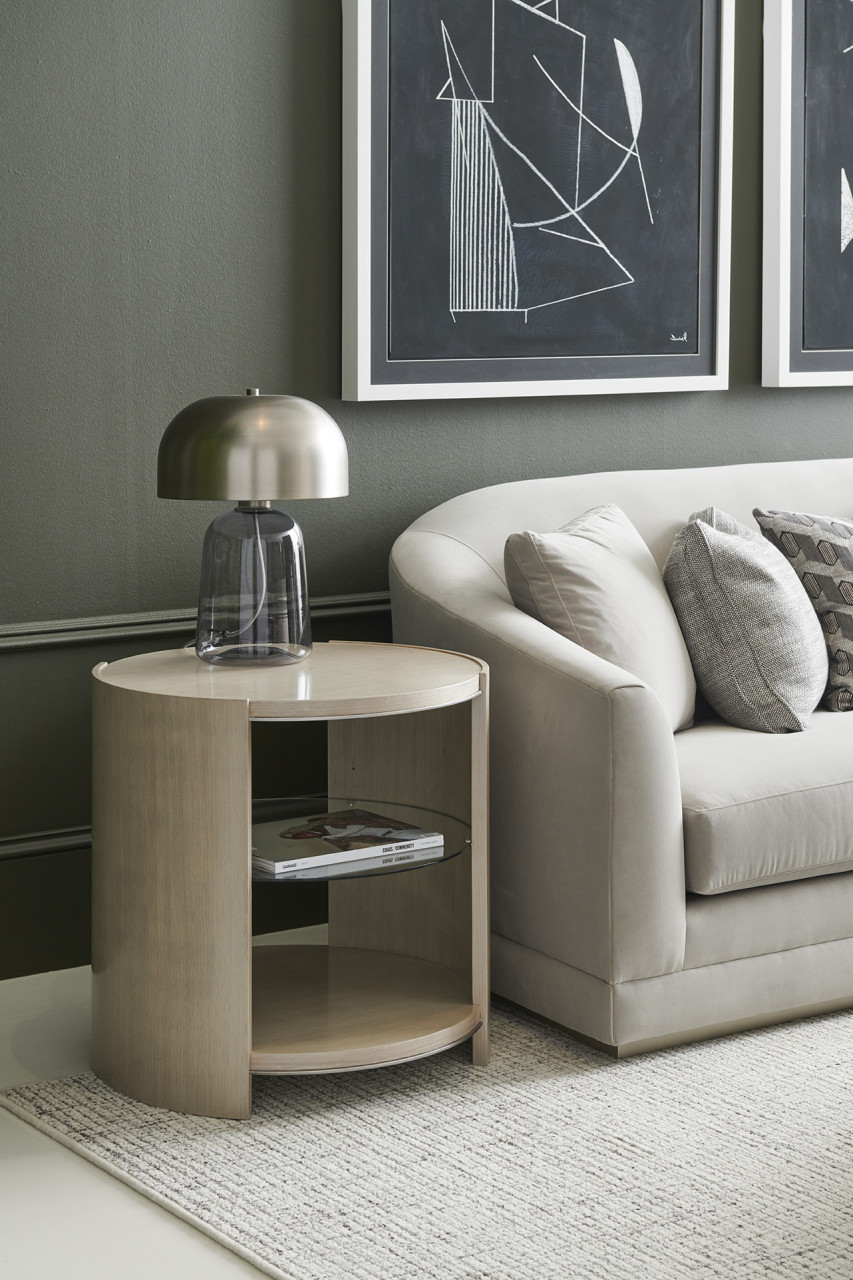 CARACOLE Beistelltisch DA VITA ROUND END TABLE (LA MODA) | Designermöbel Bad Homburg