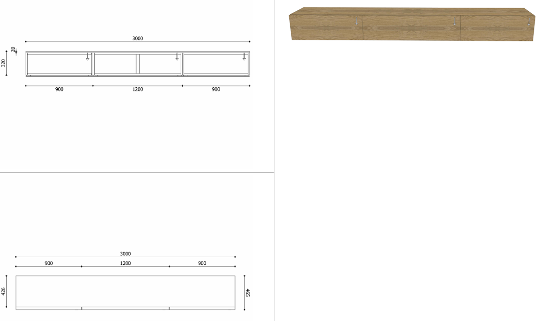 Lowboard Abstand Boden